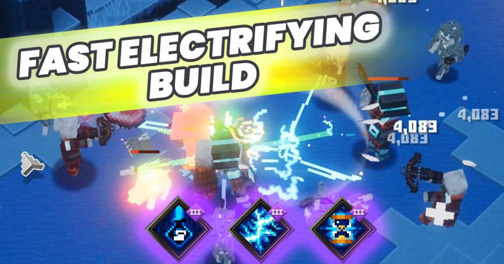 Fast Electrifying Roll | Minecraft Dungeons Build